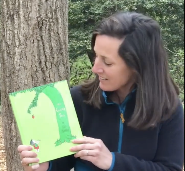 We're reading The Giving Tree and it's bringing some serious feels ...