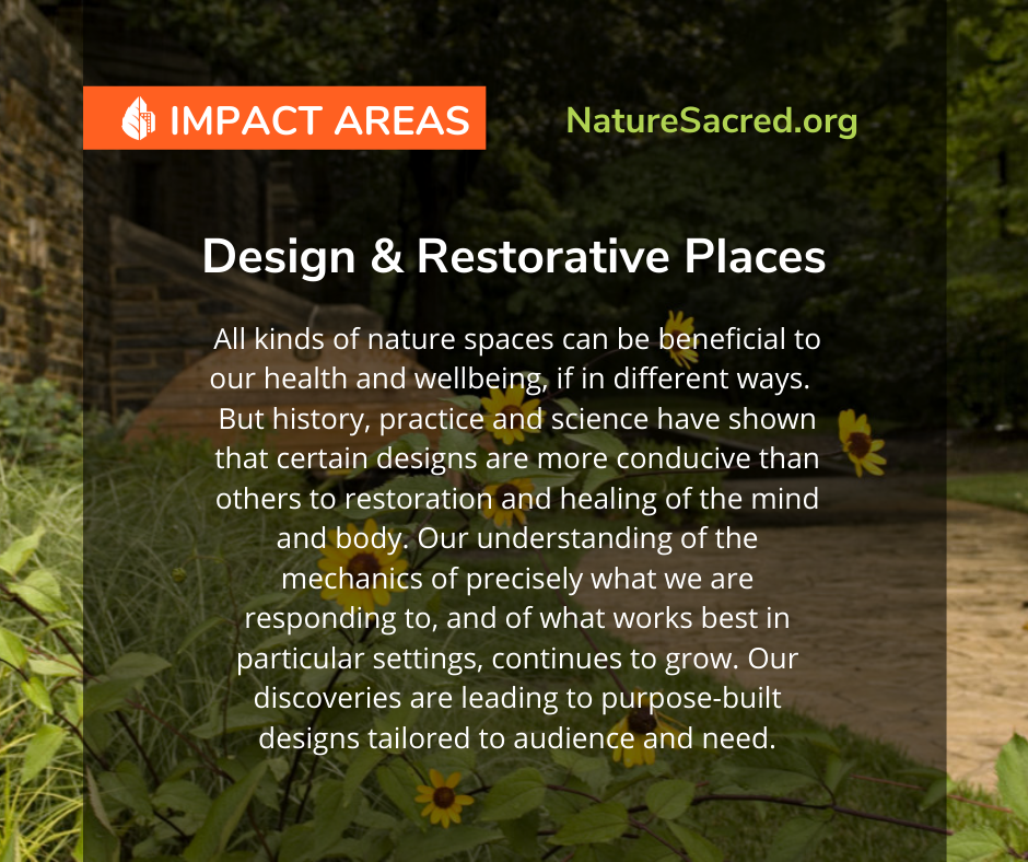 Design & Restorative Places - Nature Sacred